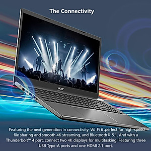 Acer Aspire 5 A515-57G-58R7 Slim Laptop | 15.6" Full HD IPS | Intel Core i5-1240P | NVIDIA GeForce RTX 2050 | 8GB DDR4 | 512GB SSD | Wi-Fi 6 | Thunderbolt 4 | Fingerprint Reader | Backlit KB | Win 11