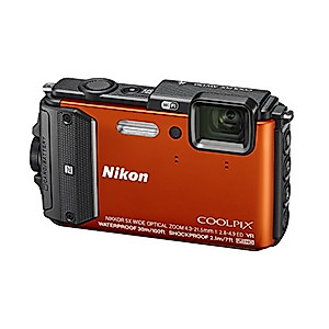 Nikon Coolpix AW130 Shock & Waterproof GPS Digital Camera (Orange) - International Version