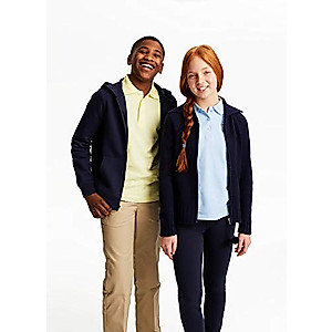 French Toast Little Boys' Toddler Long Sleeve Pique Polo, Yellow, 3T