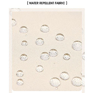 Large Capacity Travel Aesthetic Laptop bag for Men Women college student Backpack computer casual day pack (Cream)