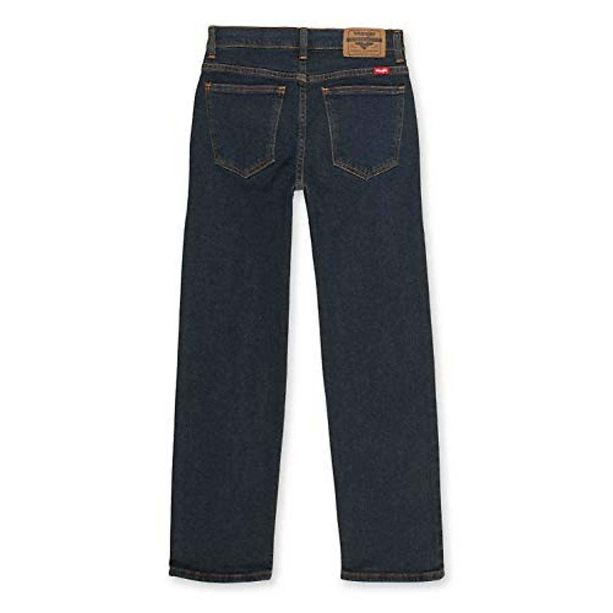 Wrangler Boys' Straight Fit Jean, Dark Night, 8
