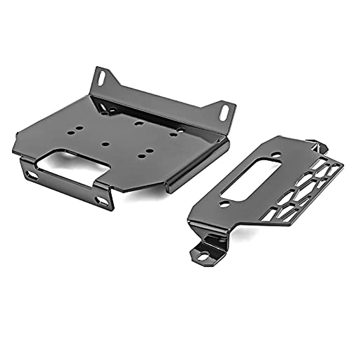 WeiSen Winch Mount Plate Bracket Kit Compatible with 2014-2019 Polaris RZR 900/1000/XP Turbo & General 1000 EPS