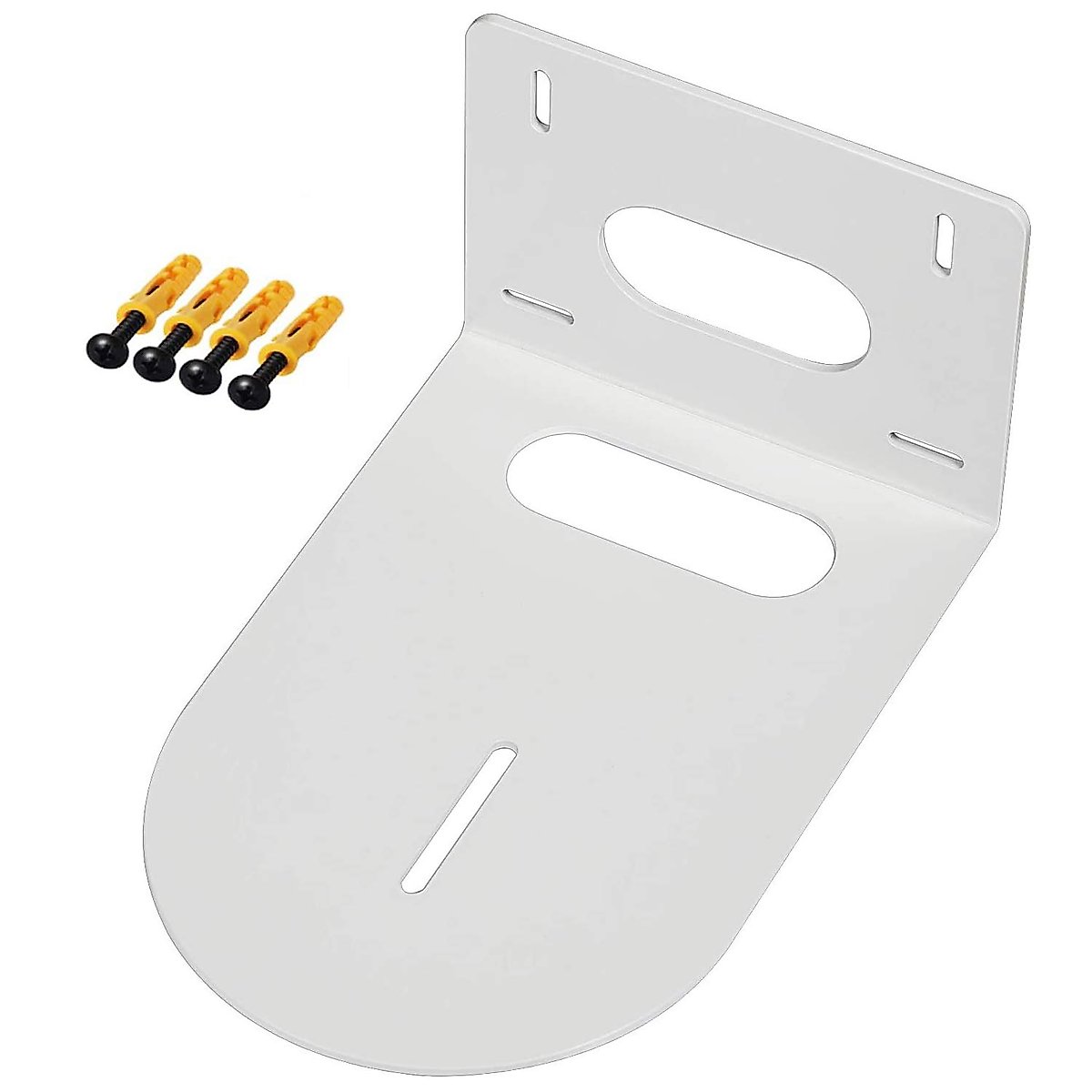 Camera Mounting Bracket ,Small Universal Camera Wall Mount Bracket Includes All Hardware for Mounting Small Based,White
