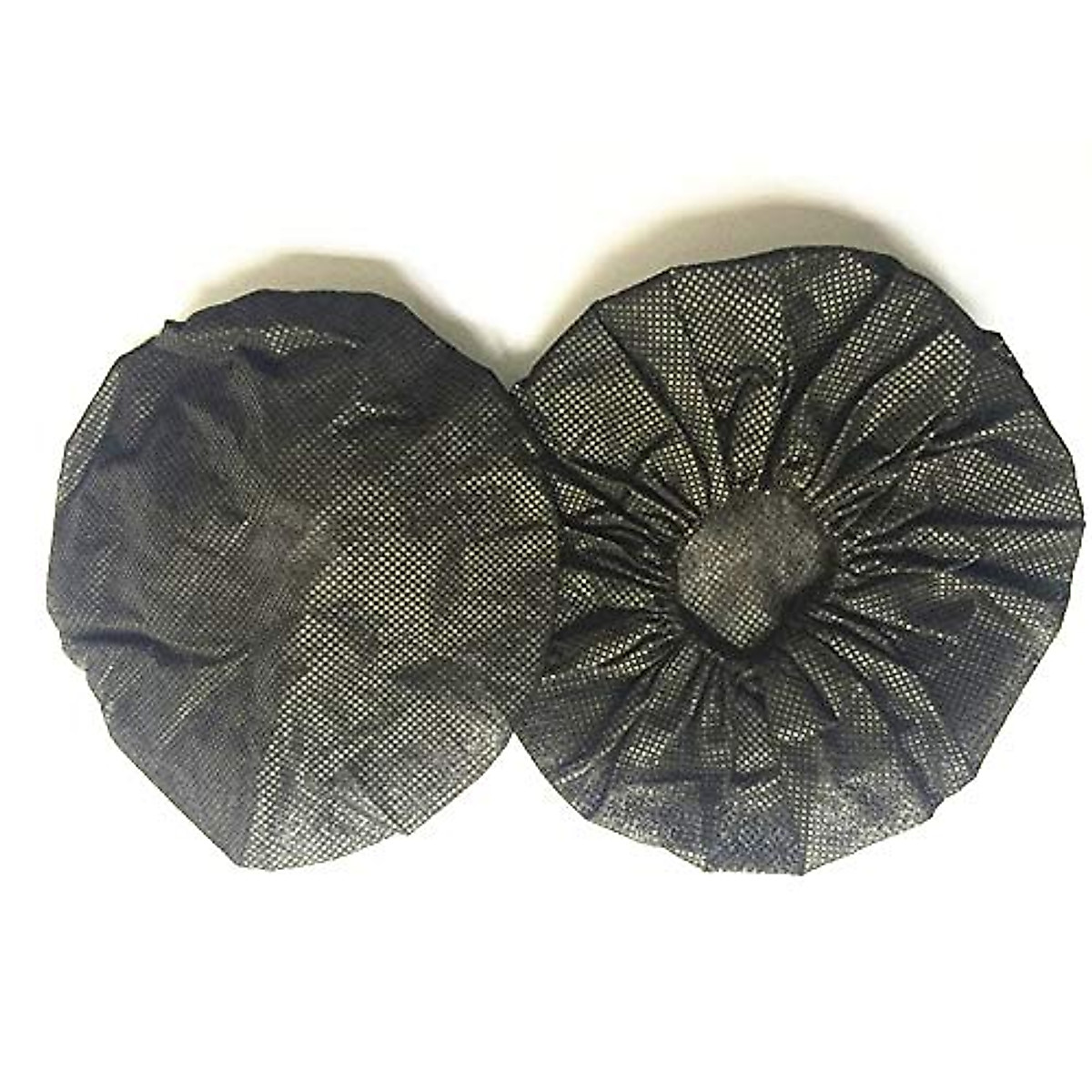 Saidbuds 100 Pcs Sanitary Headphone Ear Covers Disposable Non-Woven Stretch Earpad Covers Hygienic Earmuff Covers for Most On Ear Headphones with 2~3 Inches Earpads (Black)