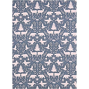 Art Gallery Mystical Land Mirror Lake Rose Quilt Fabric