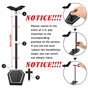 Namalu Halloween Bat Paper Towel Holder with Coffin Base Spooky Rustic Halloween Decor for Kitchen and Bathroom Fun Paper Towel Holder Kitchen Paper Towel Dispenser for Countertop Women Toilet