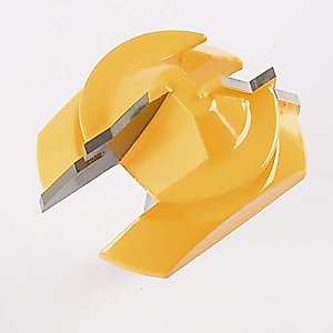 KOWOOD Router bit, 3/4” Cutting Height, 45 Degree Lock Miter Router Bit 1/4 Inch Shank…