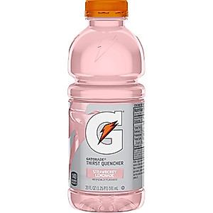 Gatorade Series 02 Perform Strawberry Lemonade, 20 oz 8 pack
