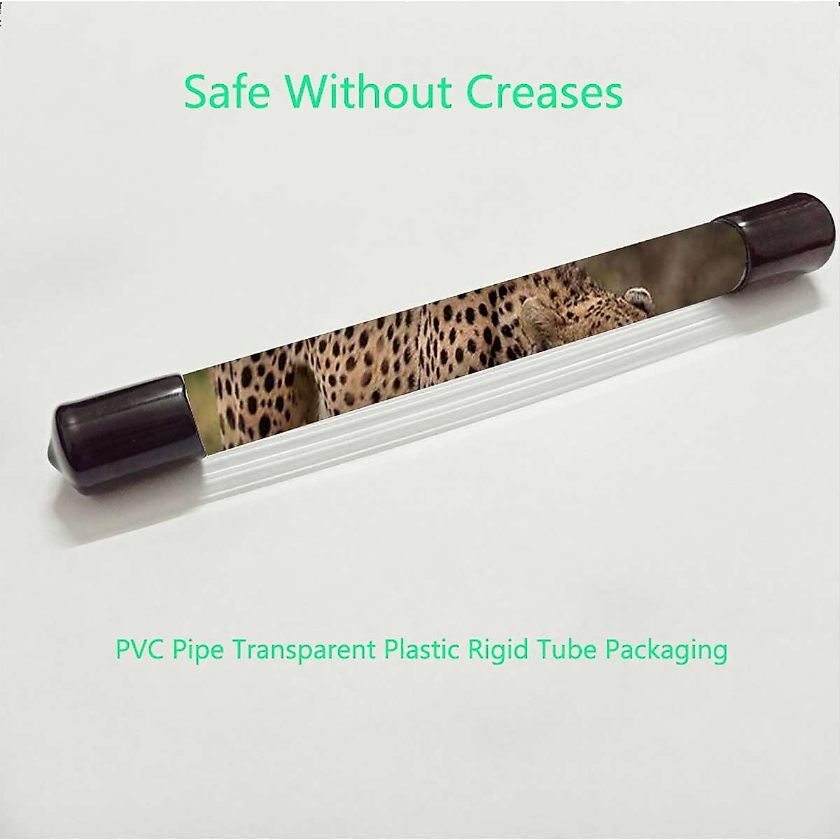 Window Film Privacy Window Film Frosted Glass Film No Glue Static Cling Glass Film Window Sticker for Bathroom Bedroom Living Room Leopard Cheetahs Mountain Scenery 27.6Wx39.4L-inch x2 Pcs