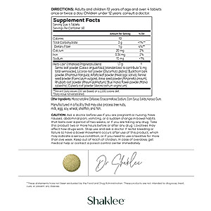 Shaklee - Herb-Lax® Gentle Laxative - Herbal Blend with Senna Leaf for Digestive Health & Regularity - Occasional Constipation Support- Enhanced Proprietary Formula - 240 Tablets