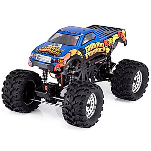 Redcat Racing Ground Pounder 1/10 Scale Electric Monster Truck with Ground Pounder Body
