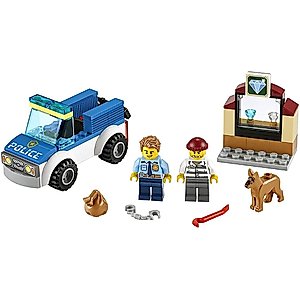 LEGO City Police Dog Unit 60241 Police Toy, Cool Building Set for Kids (67 Pieces)