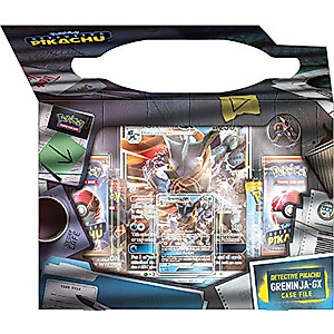 Detective Pikachu Greninja-Gx Case File: Pokemon TCG: 2 Greninja Foil Trading Cards | 7 Booster Pack