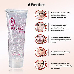Cooling Gel Use with for Laser Hair Removal Device and RF Radio Frequency Facial Machine for Women and Man 300ML