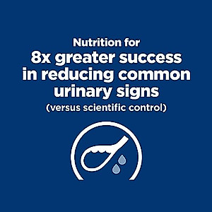 Hill's Prescription Diet c/d Multicare Urinary Care with Chicken Dry Cat Food, Veterinary Diet, 4 lb. Bag