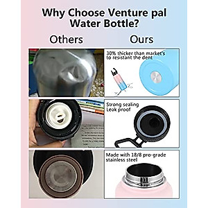 Insulated Water Bottle with Straw Lid, 32oz Vacuum Stainless Steel Insulated Sports Water Bottle, Double Wall BPA Free Sweat-Proof Thermos to Beverages Perfectly Keep Cold or Hot