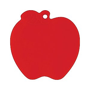 UPware Apple Shaped Spoon Rest Anti-Slip Durable Reusable Silicone Spoon Holder Kitchen Utensil Holders for Kitchen Counter Dining Table