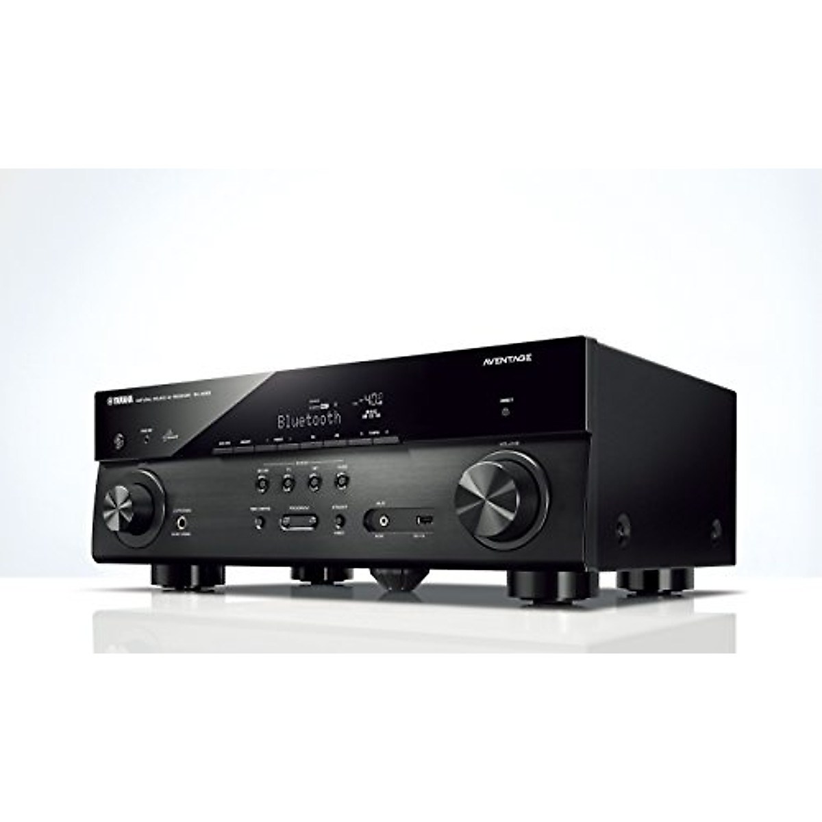 Yamaha RX-A550 5.1-Channel MusicCast AV Receiver with Built-In Wi-Fi and Bluetooth (Black), Works with Alexa