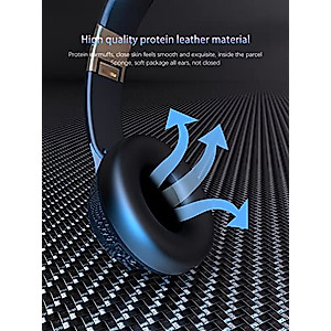 Wireless Headphones Gaming BT 5.0 Bluetooth Long Lasting Life Painless Wear Heavy Bass Upgraded Active Noise Canceling (Green)