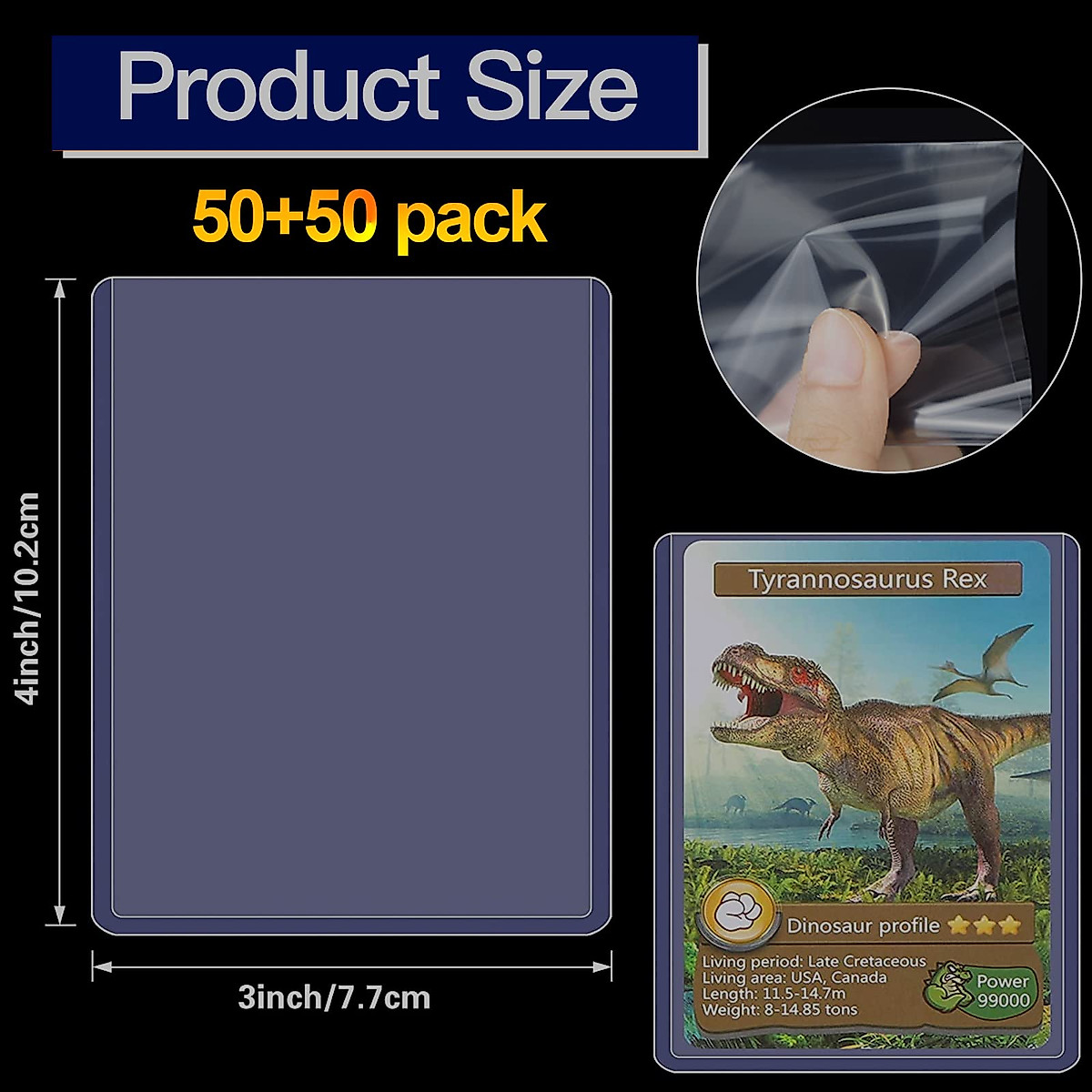 Card Binder For Pokemon 9 Pocket, Holds 900 Cards, Display Storage Carrying Case for MTG, Disney Lorcana Trading Card Game, Magic the Gathering (900) (100)