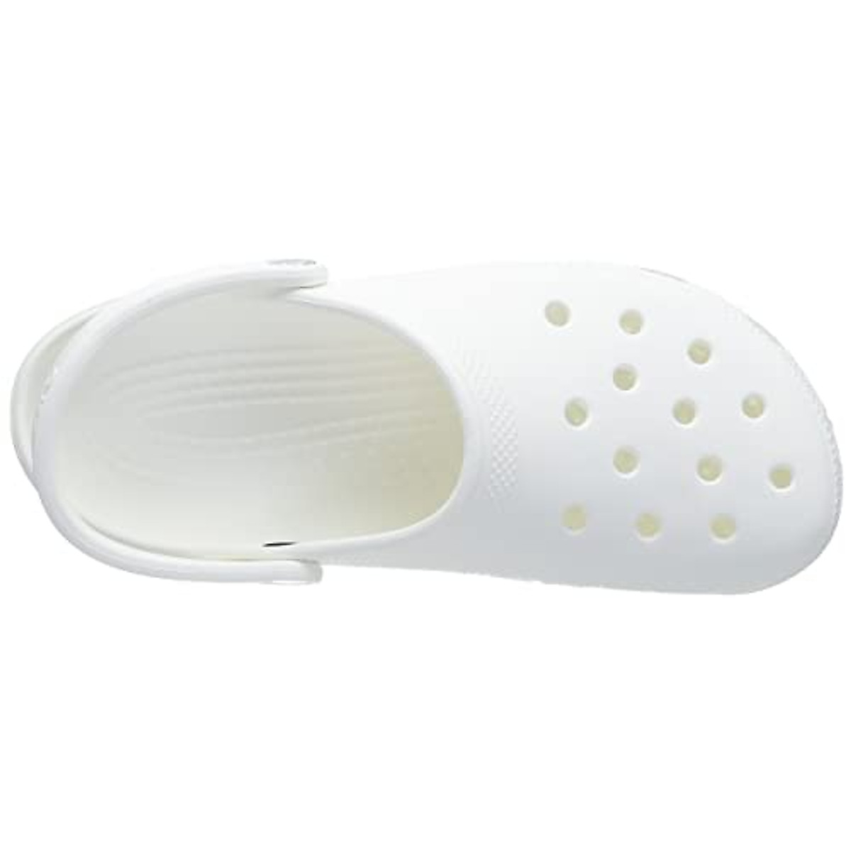 Crocs Unisex-Adult Classic Clogs (Best Sellers), White, 11 Men/13 Women