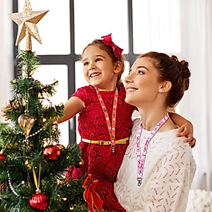 Kisston 20 Piece Seasonal Holiday Lanyards for ID Badges Flat Pass Lanyards with Stainless Swivel Hook Neck Multiuse Seasonal ID Tag Name Badge Lanyards for Keys Office School Cruise Gifts