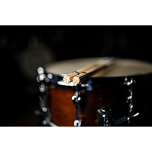 Meinl Stick & Brush Flex Multi-Rod Bundle Specialty Drumsticks for Low Volume Quiet Acoustic Music on Drums/Percussion, Bamboo Dowels, Natural, one Size (SB202)