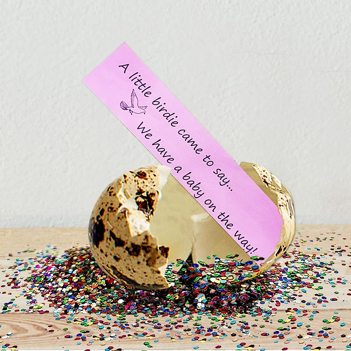 1DFAUL Surprise Quail Egg Pregnancy Announcements, Funny Baby Announcements Ideas Gifts, Quail Eggs Perfect for Grandparents Future Dad, or Friends