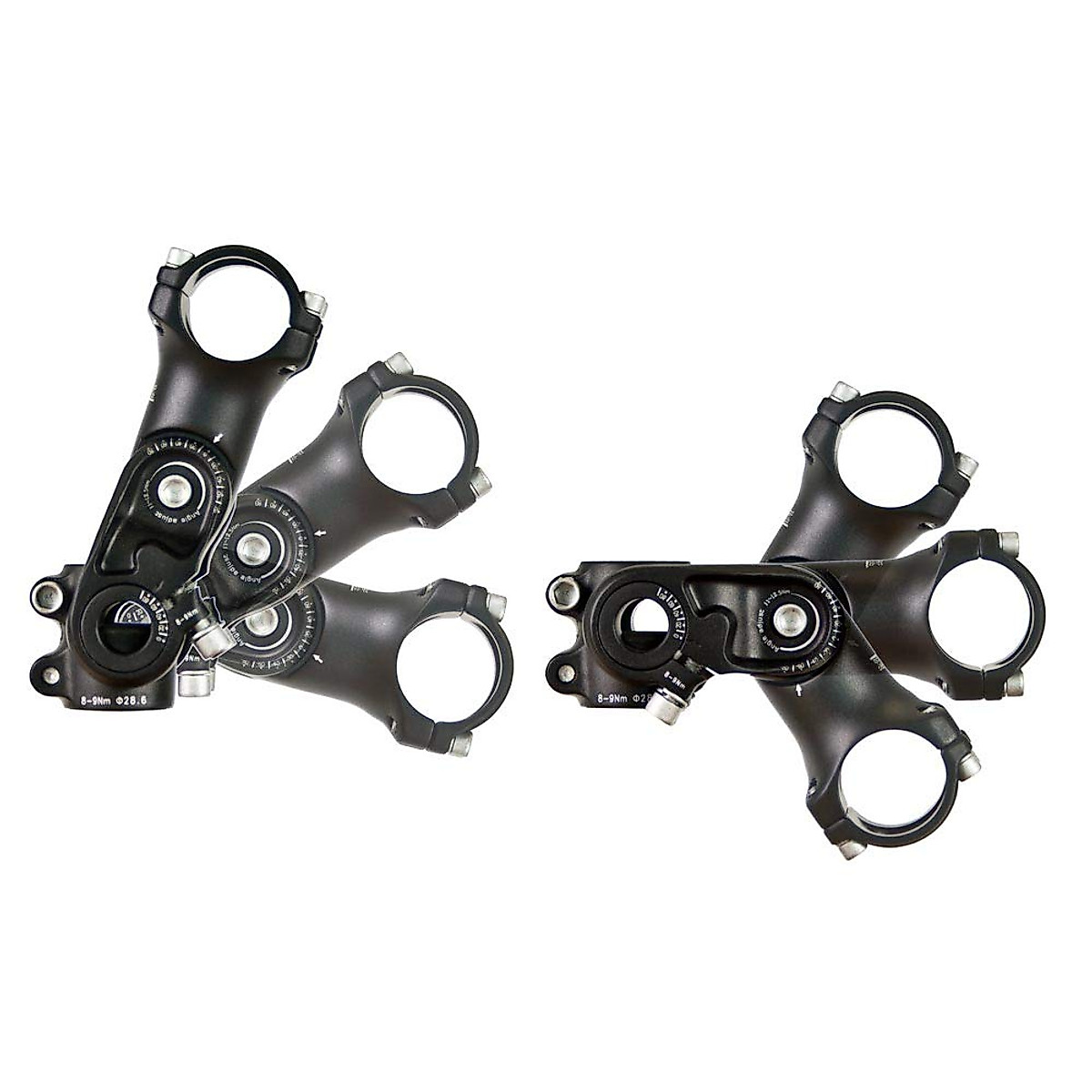 Genetic Juzzi 2-Axis Adjustable Road stem, (31.8) 100mm - ASGEAS10