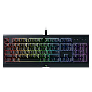 Razer Cynosa Chroma Gaming Keyboard: Individually Backlit RGB Keys - Spill-Resistant Design - Programmable Macro Functionality - Quiet & Cushioned