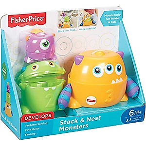 Fisher-Price Stack & Nest Monsters