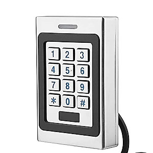 Waterproof IP67 RFID Card Door Access Controller, Keypad Security Door Access Control System, DC12V Access Controller Support 3000 Users, Intelligent Key Board 3 Way to Open Door