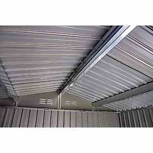 Arrow Sheds 8' x 6' Outdoor Steel Storage Shed, Tan