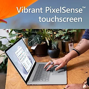 Microsoft Surface Laptop 5 (2022), 15" Touch Screen, Thin & Lightweight, Long Battery Life, Fast Intel i7 Processor for Multi-Tasking, 16GB RAM, 512GB Storage with Windows 11, Platinum