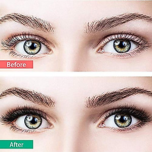 False Eyelashes, 3D Faux Mink Fake Eyelashes Handmade Dramatic Thick Crossed Cluster False Eyelashes Black Nature Fluffy Long Soft Reusable(5 Pairs)