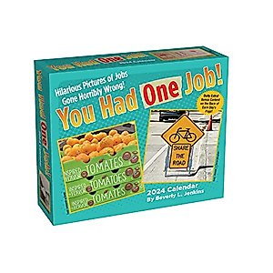 You Had One Job 2024 Day-to-Day Calendar