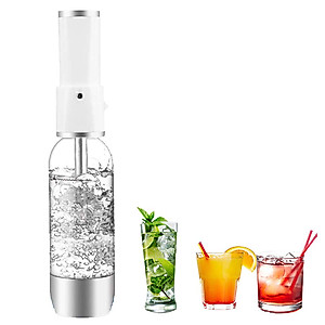 Portable Siphon Manual Bubble Water Sodas Machine Mini Carbonated Soft Drink Juice Soda Maker Spritzers for Home Bar Travel Use