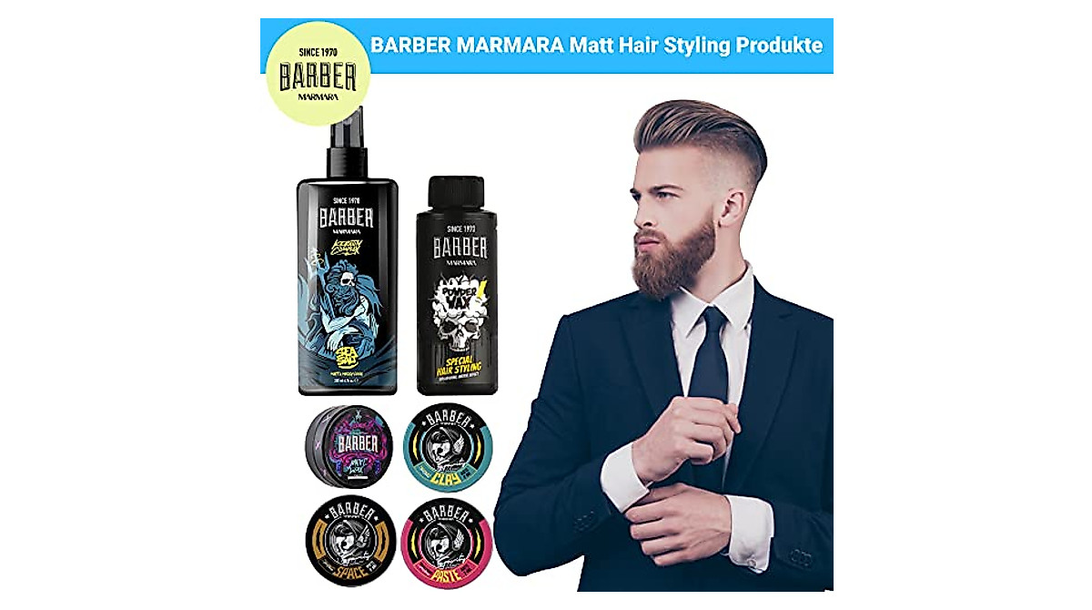 Barber Marmara Hair Powder Men - Volumizing Matt Effect Styler