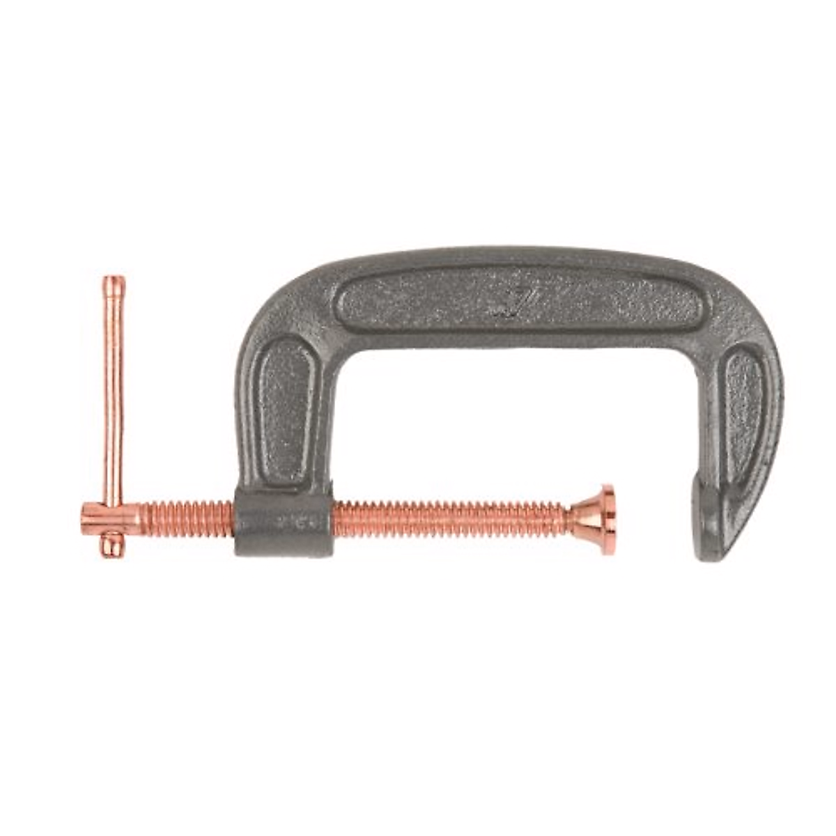 Lincoln Electric KH908 Steel C-Clamp, 6" Jaw Width, Gray (Pack of 1)