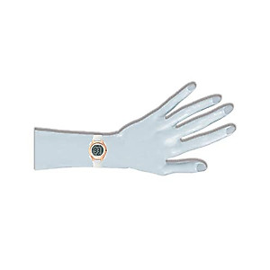 Amazon Essentials Women's Digital Chronograph Rose Gold-Tone and White Resin Strap Watch