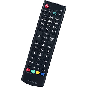 AKB75095383 Replacement Remote Control Compatible with LG Digital Signag Monitor