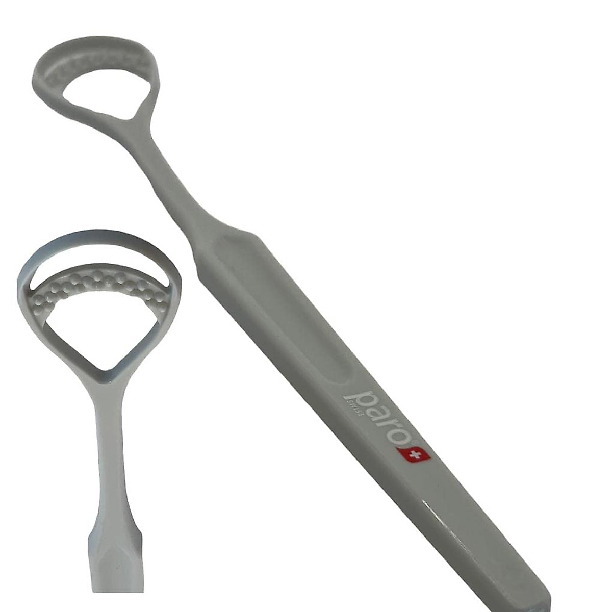 Paro Tongue Scraper | Tongue Cleaner with Close Blade Helps Fight Bad Breath | Gentle and Effective Cleaning | Swiss Design Will Keep Your Breath Fresh!