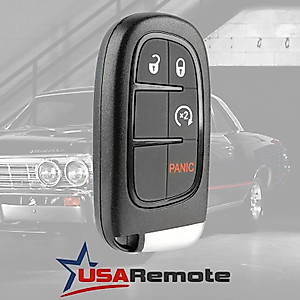 Key fits Ram 2013 2014 2015 2016 2017 2018 Smart Keyless Entry Remote Fob (GQ4-54T)