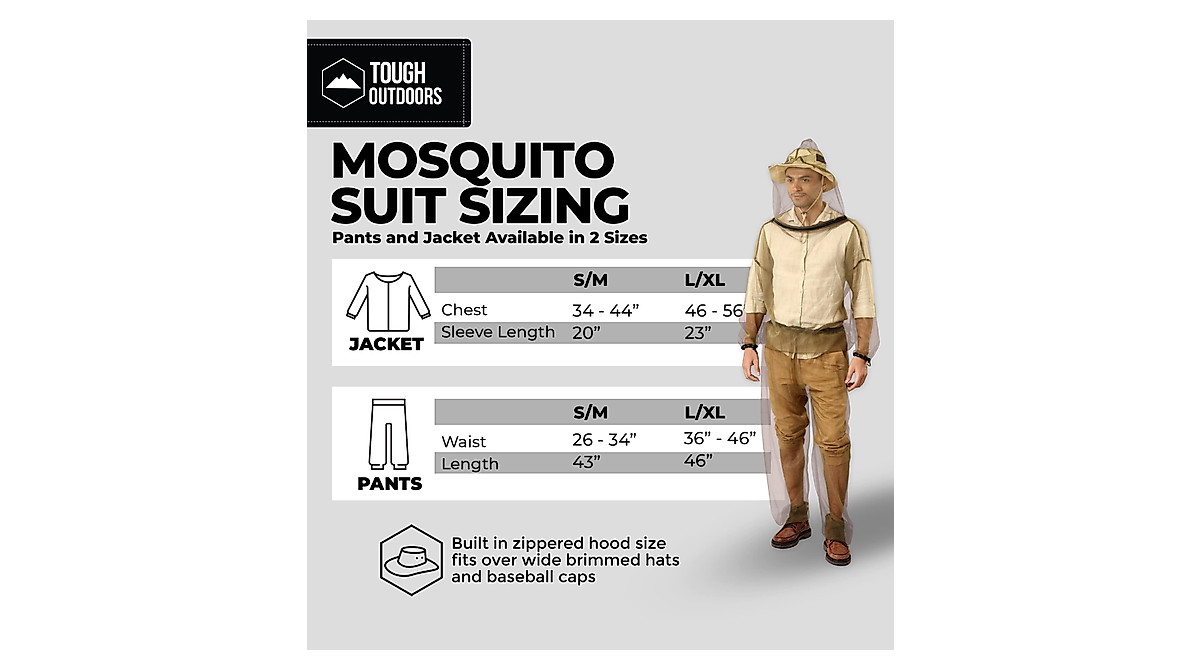 Tough Outdoors Mosquito Suit - Ultimate Bug Protection