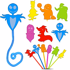 MSJEHQI The Nightmare Birthday Decorations, 36Pcs party favors.Class Exchange Gift