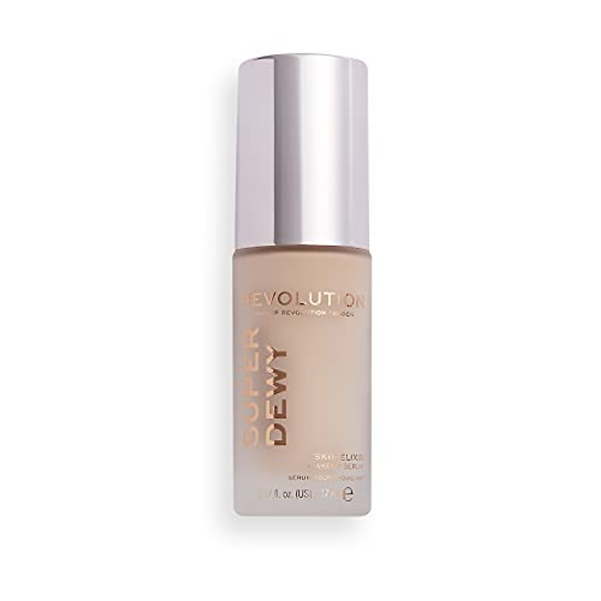 Makeup Revolution Superdewy Make Up Serum, Light Coverage Makeup Foundation, Leaves A Dewy Finish, Vegan & Cruelty Free