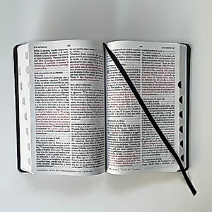 Biblia RVR 1960 letra grande tamaño manual, tapa dura León de Juda con índice / Spanish Bible RVR 1960 Handy Size Large Print Hardcover Lion of Judah with In