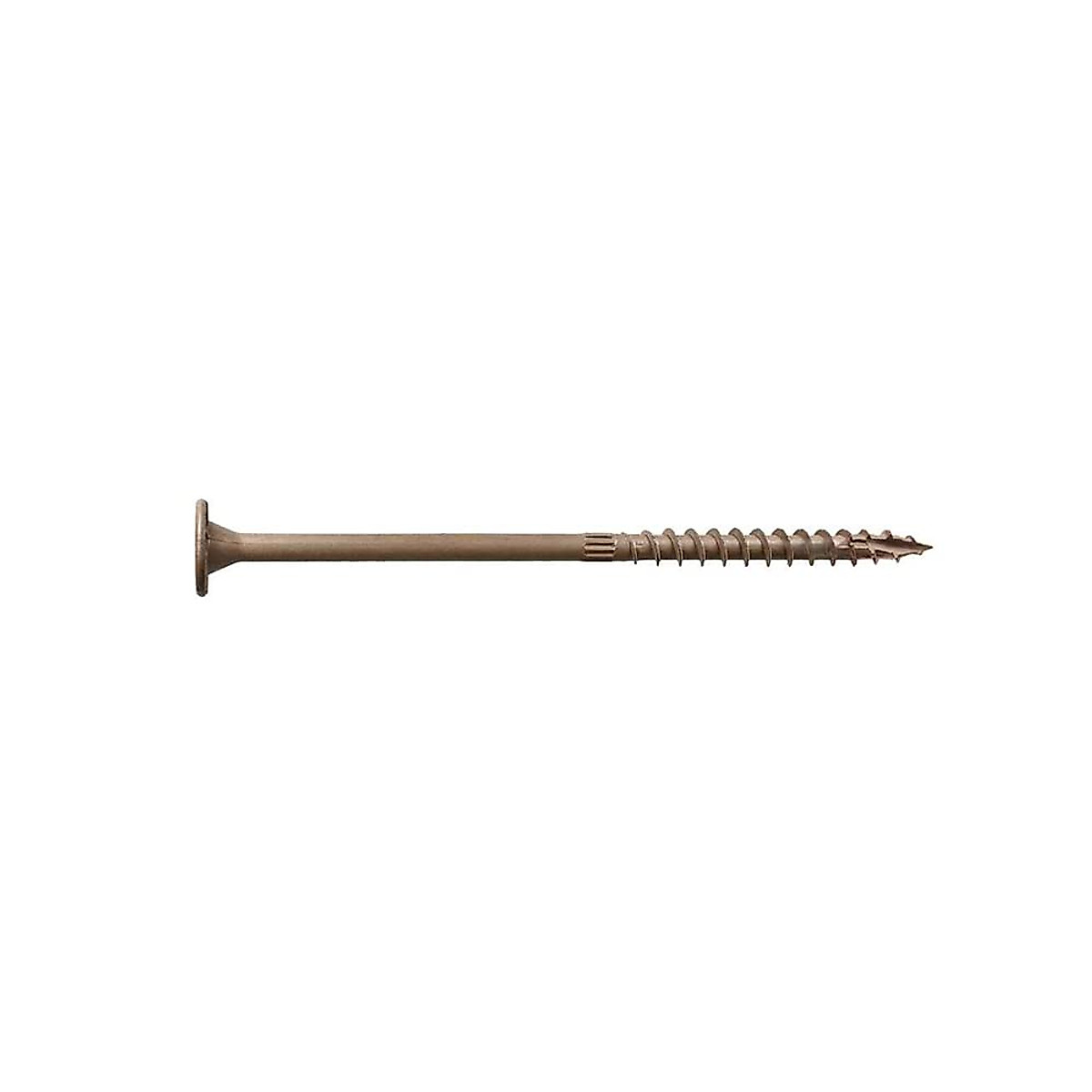 Simpson Strong-Tie SDWS22600DB-R50 Strong-Drive SDWS Timber Screw (Exterior Grade) — 0.220 in. x 6 in. T40, Tan (50-Qty)
