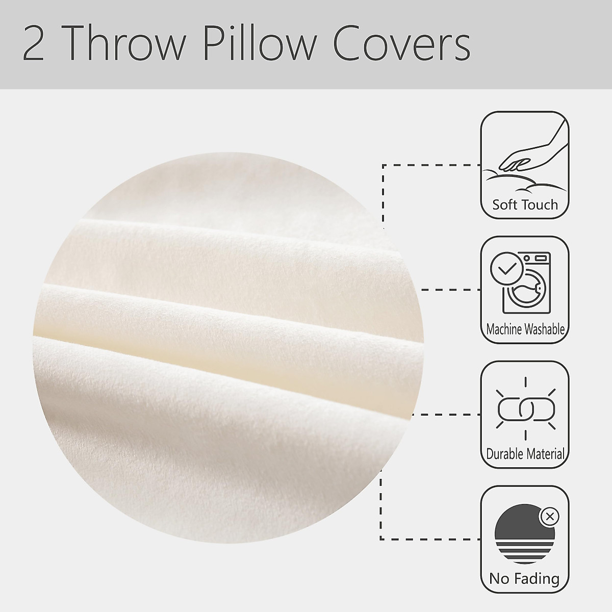 American Flag Cushion Covers 18x18 Set of 2, Deer Hunting Camo Throw Pillow Covers For Outdoors Car Chair, Military Camouflage Pillow Covers, Western Rustic Farmhouse Stars Stripes Cushion Cases