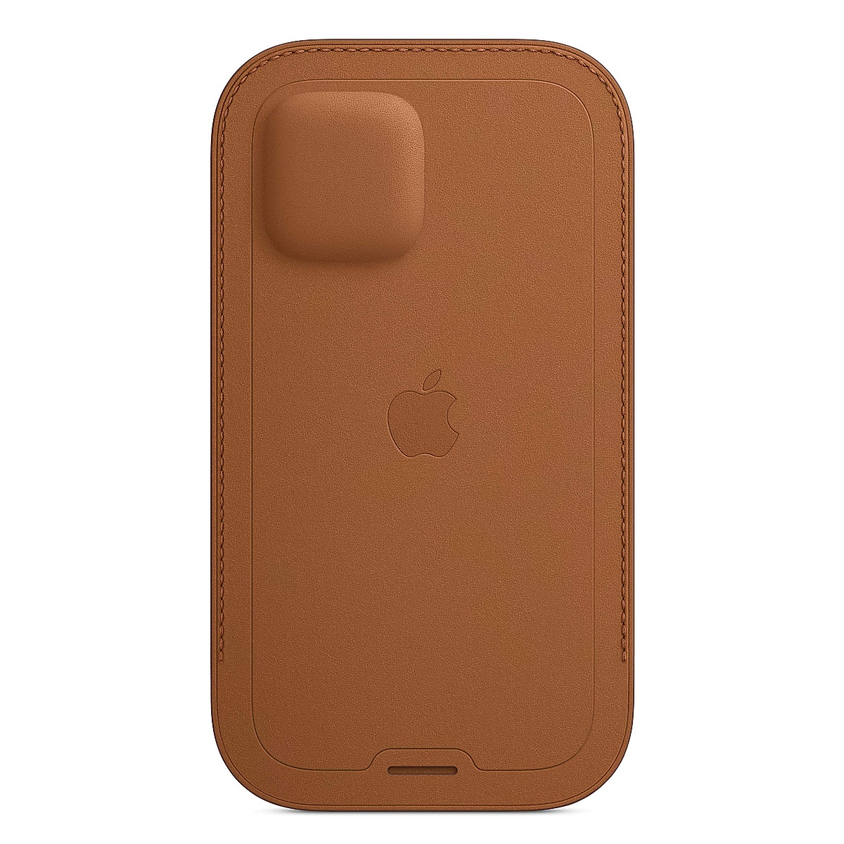 Apple iPhone 12 and 12 Pro Leather Sleeve with MagSafe - Saddle Brown